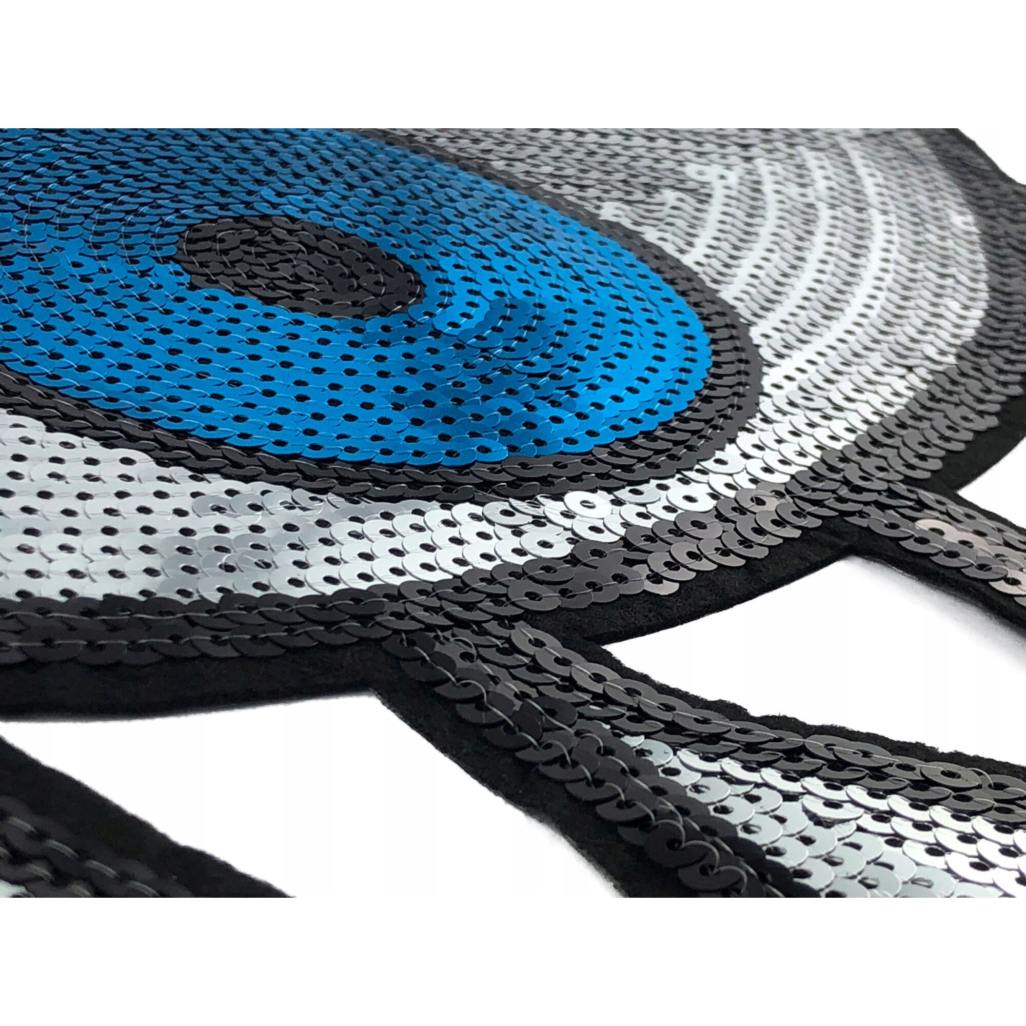 Petic Textil, Little Angel, Ochi combinat, paiete, srebry, 32 cm x 34.5 ...