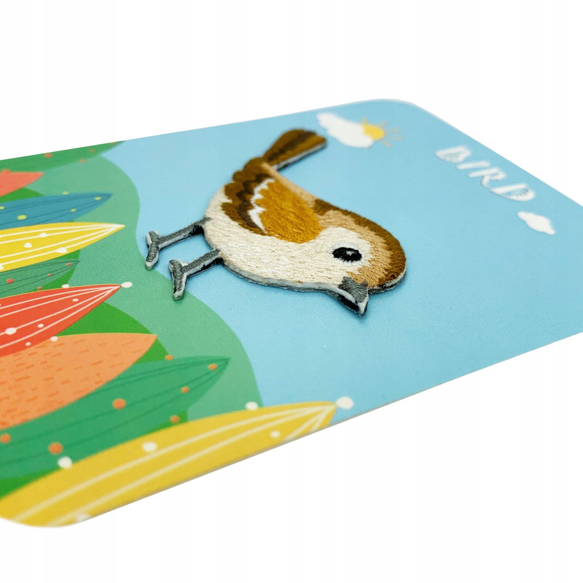 Petic Textil, Little Angel, Pasare, Vrabie, Maro, 5.7 cm x 3.7 cm - eMAG.ro