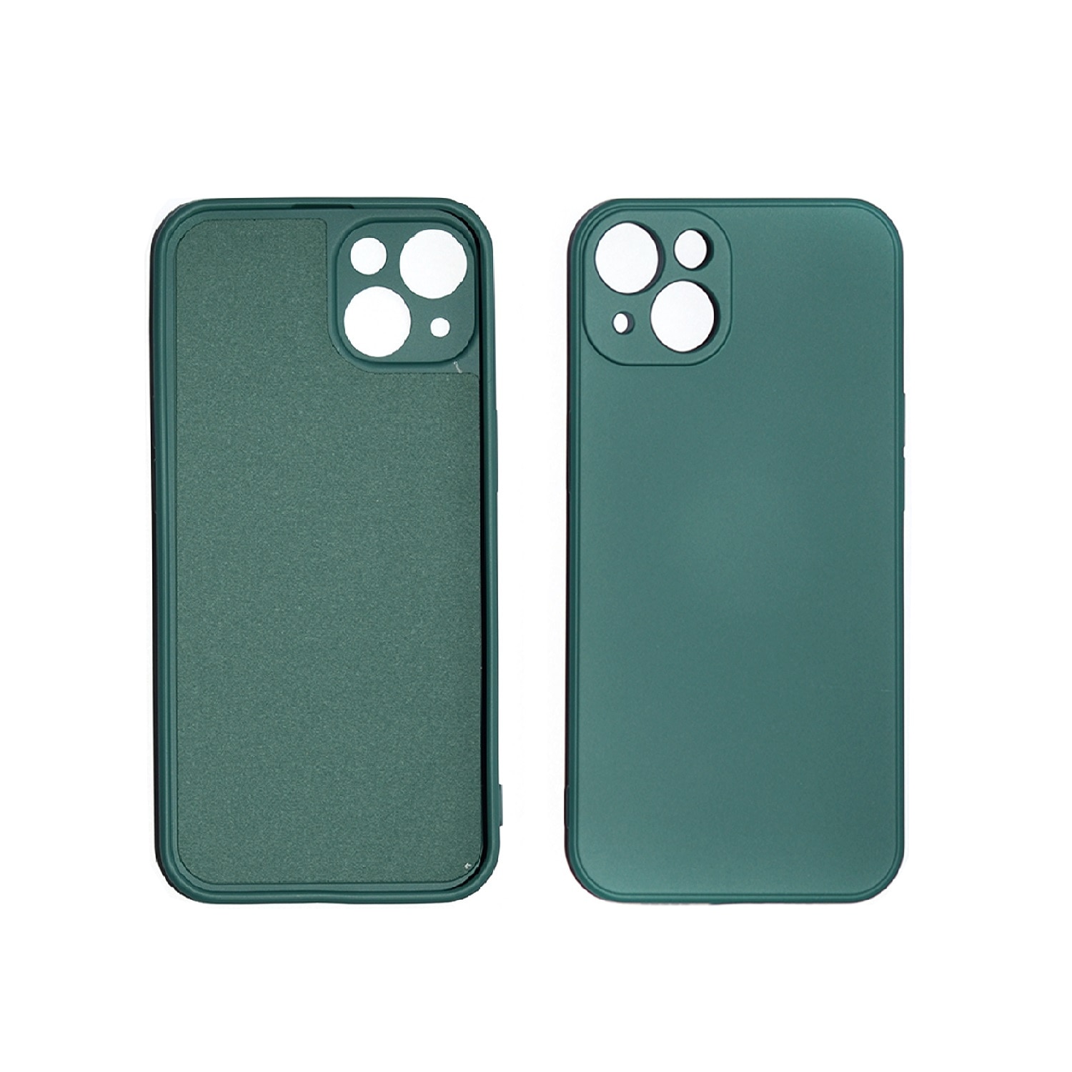 Силиконов калъф, За iPhone 13, Зелен - eMAG.bg