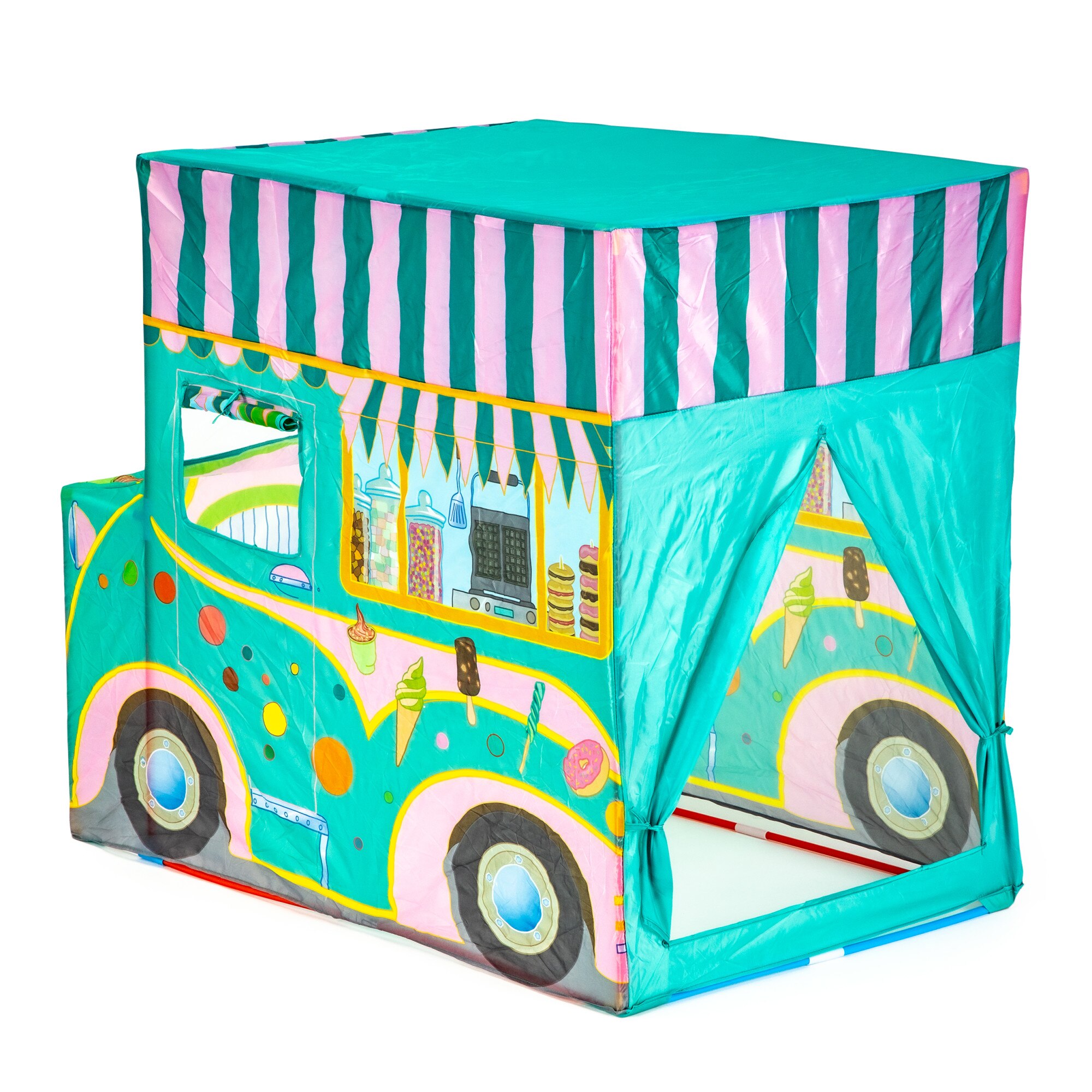 Cort pentru copii “Masina de Inghetata”, 120 x 100 x 70 cm, varsta +3 ...