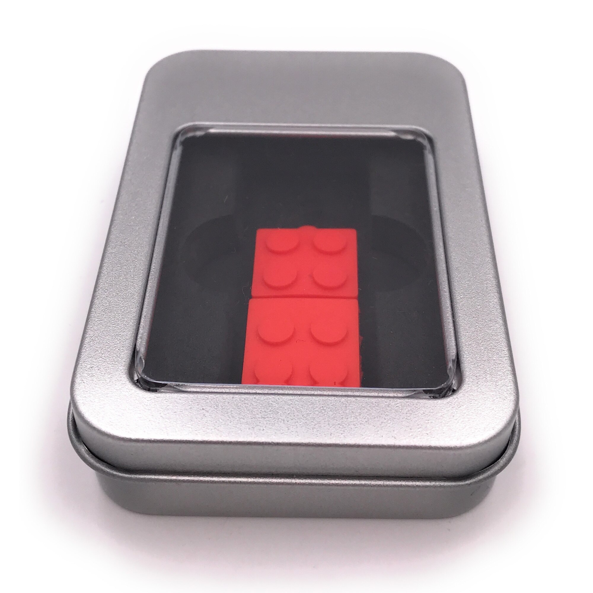 Stick USB 2.0 Cub Constructii, Onwomania, 64 GB, Rosu - eMAG.ro