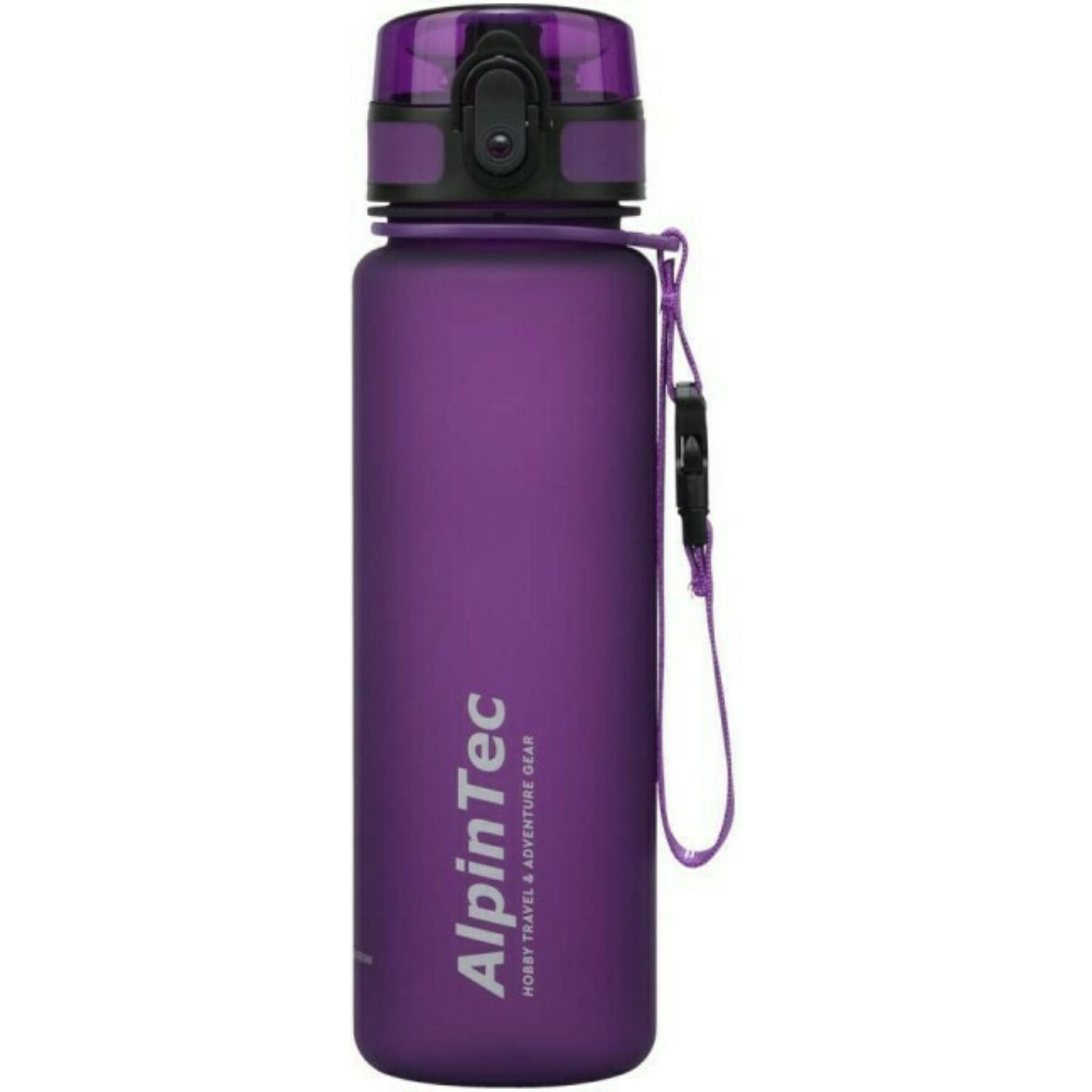 Recipient pentru lichide AlpinTec, Tritan, 500 ml, Mov - eMAG.ro