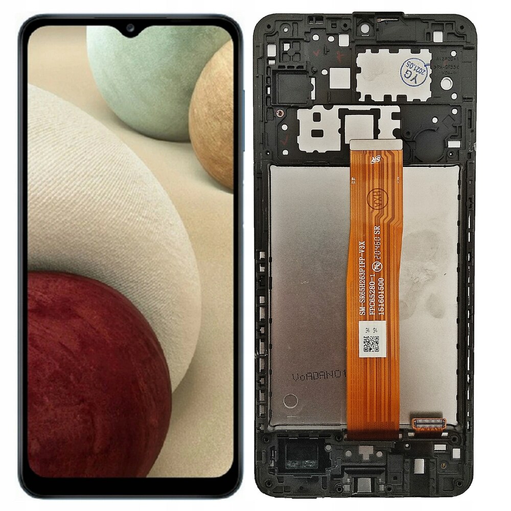 Display LCD pentru Samsung A12, Negru - eMAG.ro