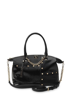 Geanta, Victoria's Secret, Slouchy Satchel, Black - eMAG.ro