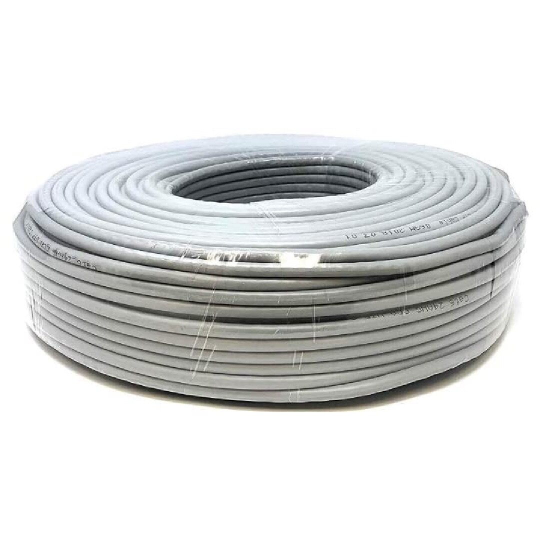 Cablu de retea, 50 m, PVC, Gri - eMAG.ro