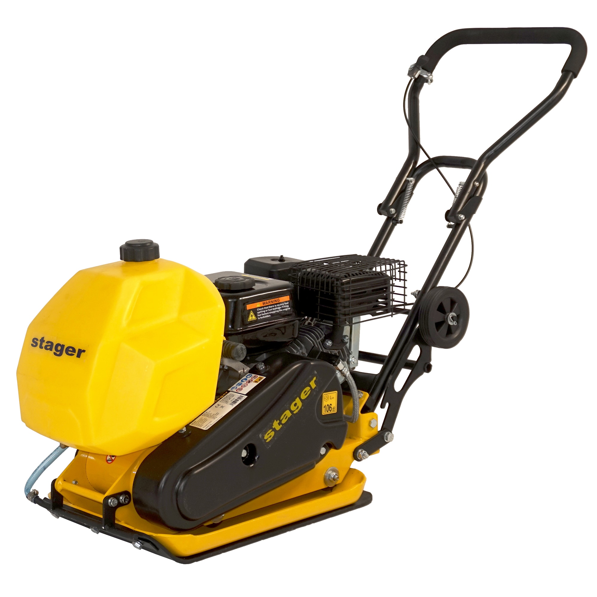 Placa compactoare Stager PCB90, 6.5 CP, 4 timpi, 90 kg, 13000 N forta ...