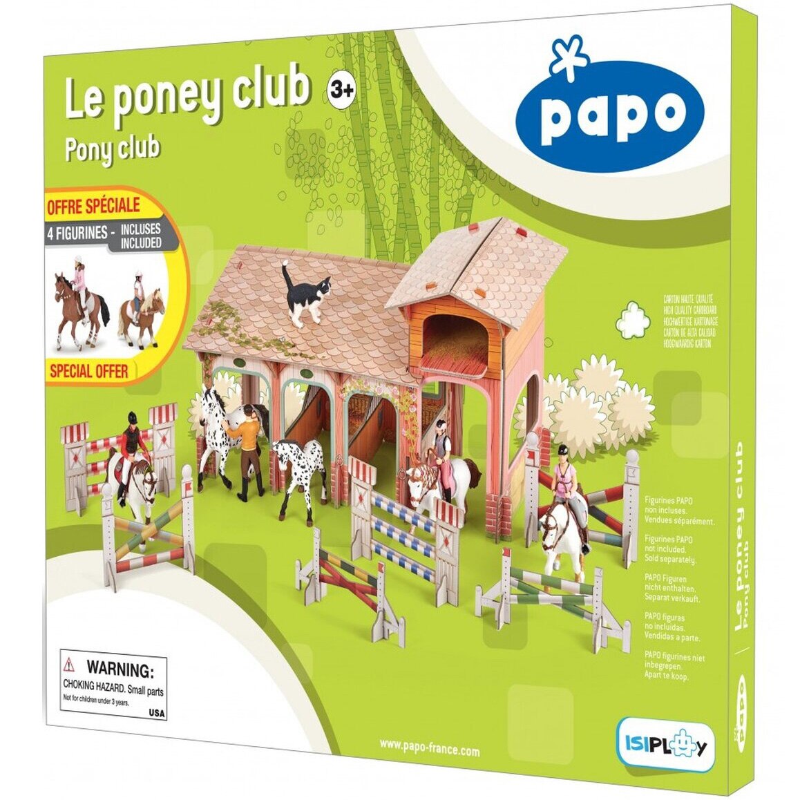 Set figurine Papo - Cai si Ponei, Clubul Poneilor - eMAG.ro