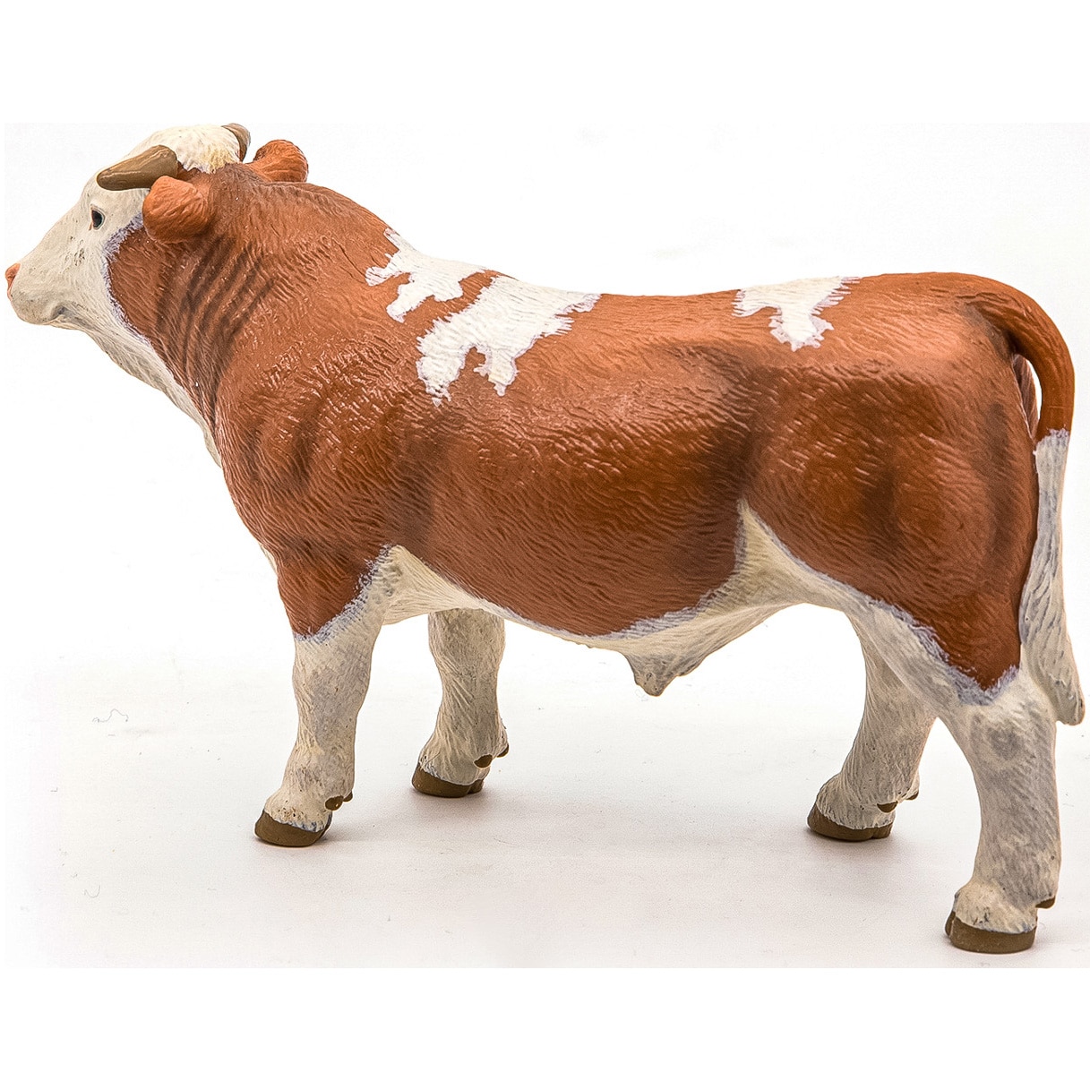 Figurina Papo - Animale de la ferma, Taur Simmental - eMAG.ro