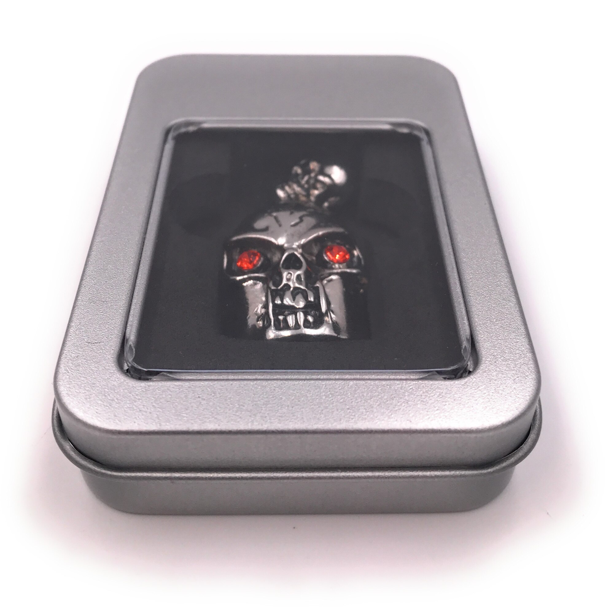 Stick USB, Model Skull, 64 GB, USB 2.0, Argintiu - eMAG.ro