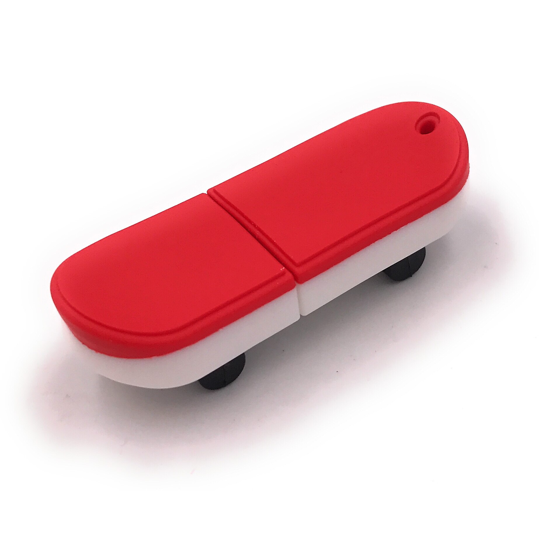 Stick USB in forma de skateboard, 32 GB, USB 3.0, Rosu - eMAG.ro