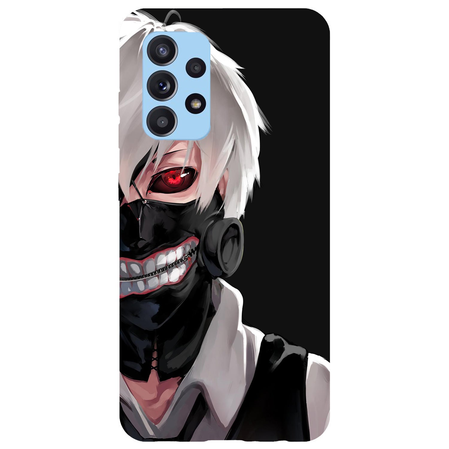 Калъф, съвместим с Samsung Galaxy A52s 5G модел Tokyo Ghoul Ken Kaneki ...