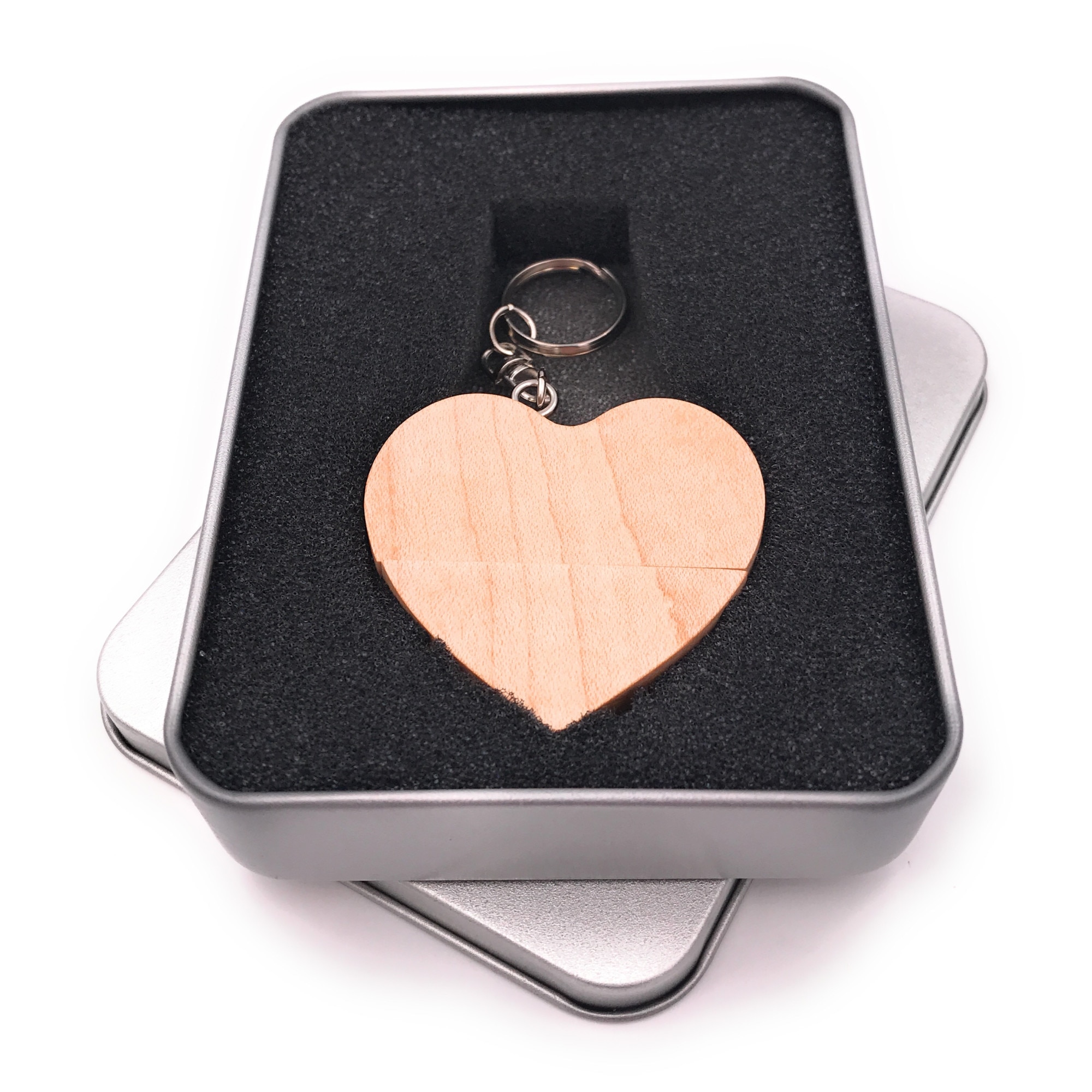 Stick USB 2.0 Breloc Inima, Onwomania, 32 GB, Maro deschis - eMAG.ro