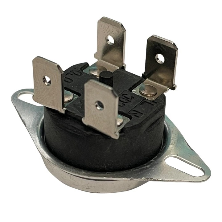 Termostat KSD302T, 80 grade C, contact normal inchis, resetare manuala ...