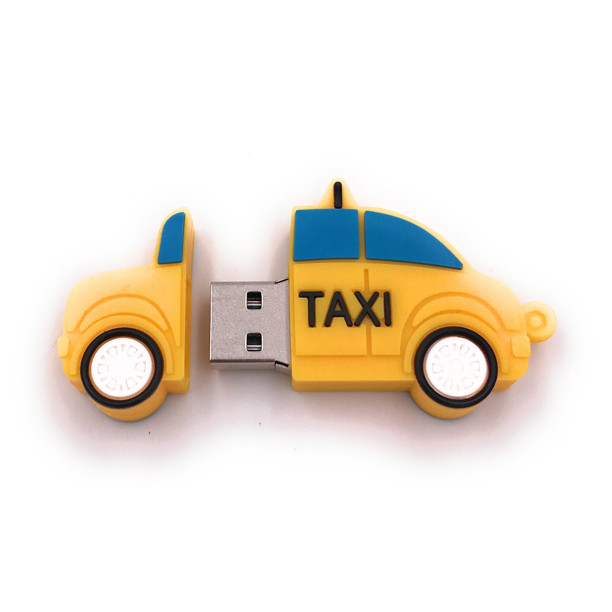 Stick USB, Model Taxi, 32 GB, USB 2.0, Galben - eMAG.ro