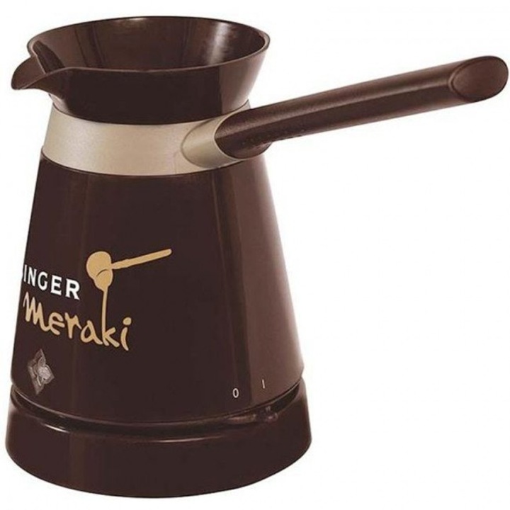 Електрическо Джезве SINGER MERAKI, кафяв - eMAG.bg