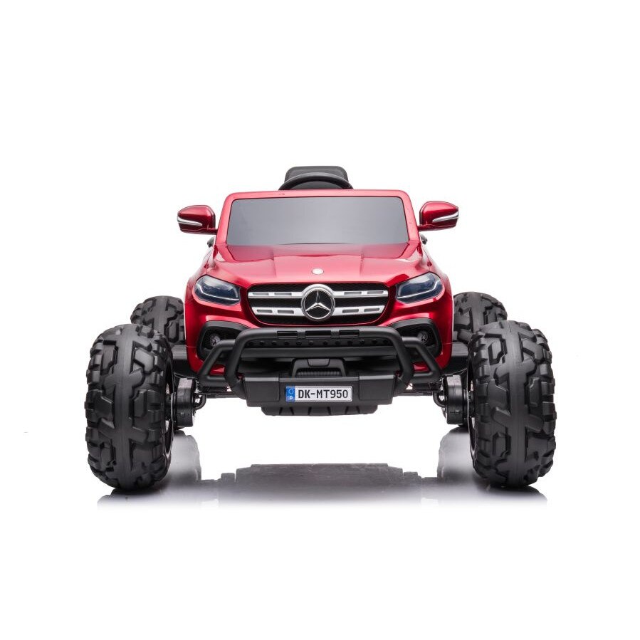 Mercedes DK-MT950 4x4 lakkozott piros Elektromos kisautó 9775 - eMAG.hu