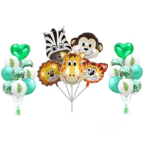 Set 5 baloane animalute 35 cm, It's Party Time, petrecere aniversara ...