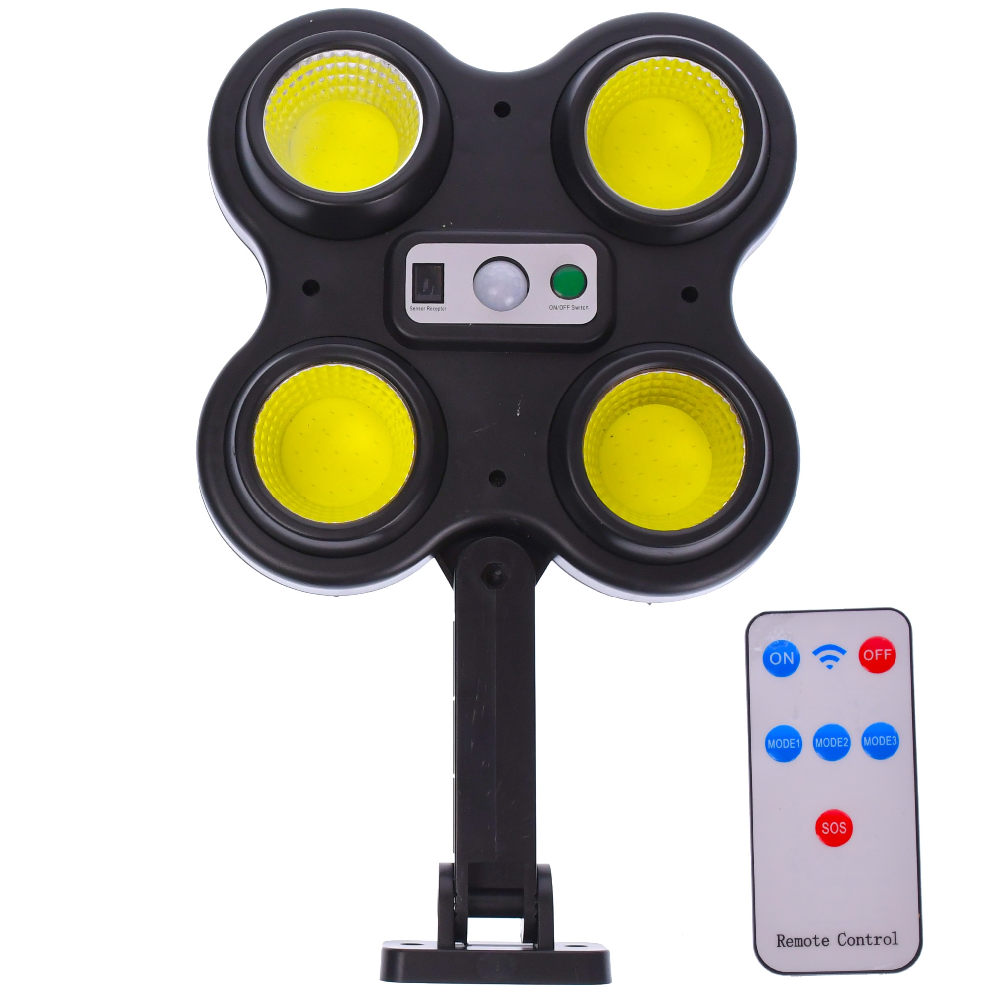 Lampa Solara LED-COB cu Senzor de Miscare pentru Exterior, Portabila ...