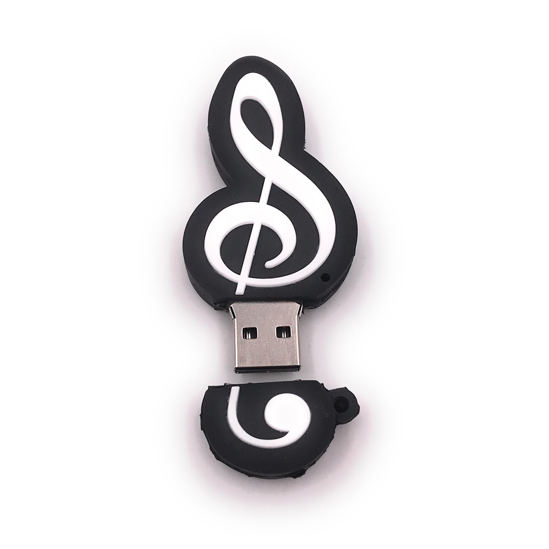 Memorie USB Onwomania Clef, USB 2.0, 8 GB, Alb/Negru - eMAG.ro