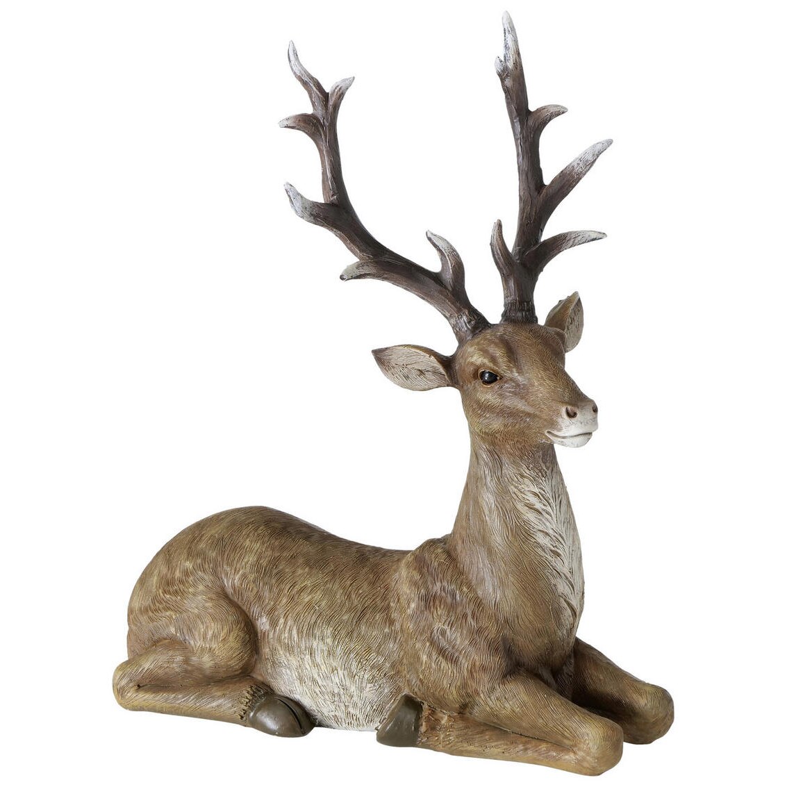 Cerb decorativ, 25/14/29 cm, maro - eMAG.ro