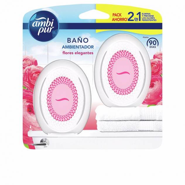 Odorizant de baie cu parfum floral Ambi Pur, Bano Ambientador, flores ...