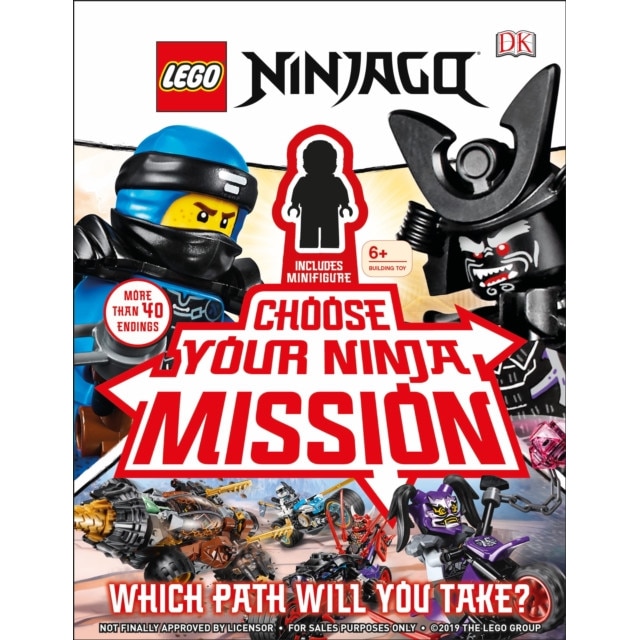 Lego Ninjago Choose Your Ninja Mission: With Ninjago Jay Minifigure de Simon Hugo - eMAG.ro
