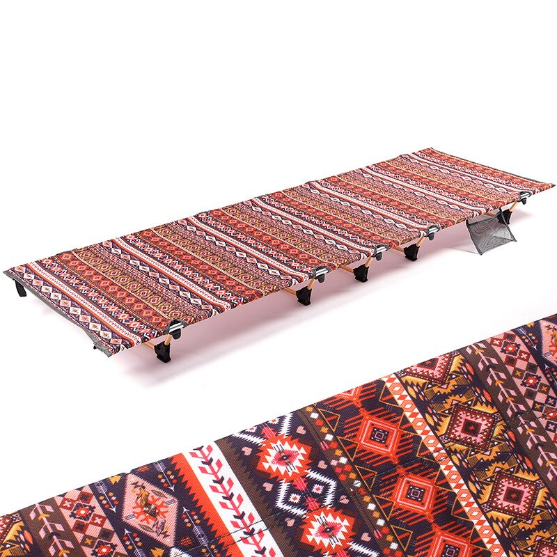 Pat camping pliabil, 180x61x14cm, rosu - eMAG.ro