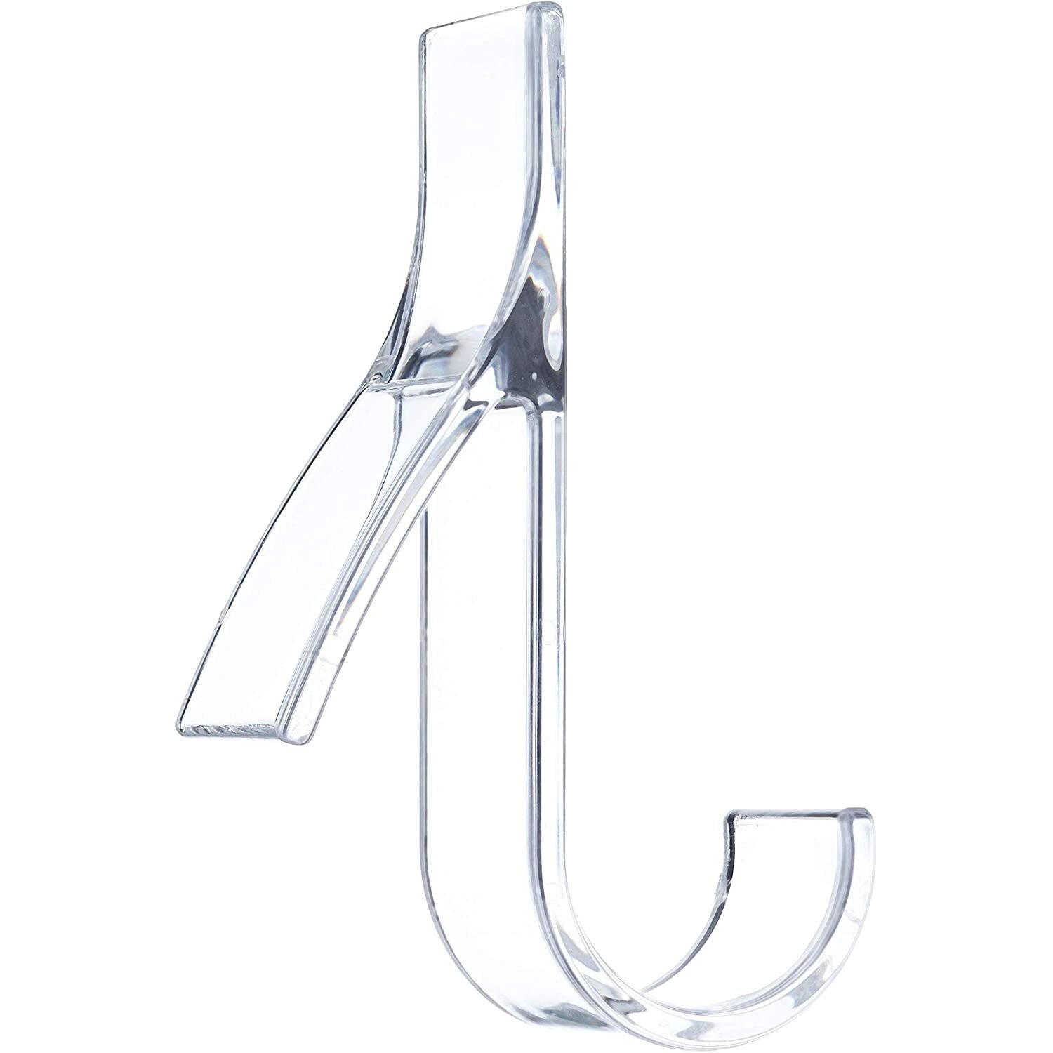Set 2 carlige pentru calorifer, plastic transparent, 2.5 x 7 x 10.5 cm ...