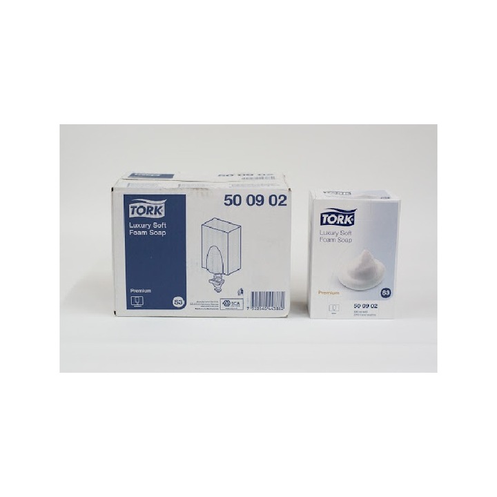 Set 4 Sapunuri spuma Tork S3 Premium, 800 ml - eMAG.ro
