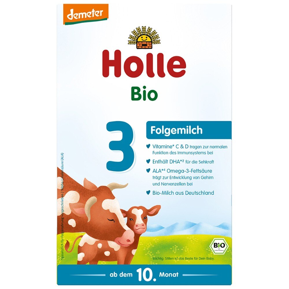 Lapte praf de vaca pentru sugari, +10 luni, Formula 3, demeter bio ...
