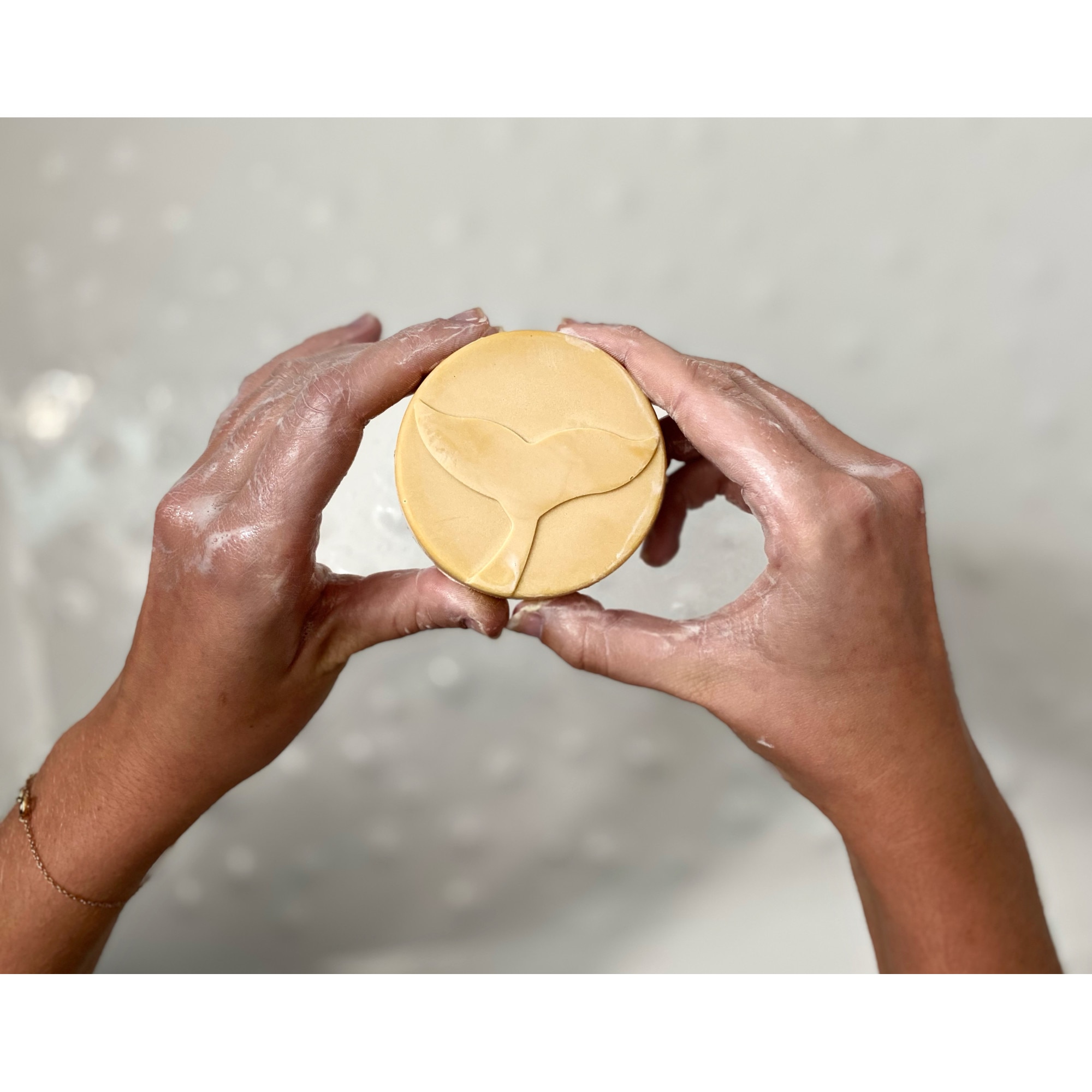 Sampon solid, THE GREEN EMPORIUM, cu vanilie, pentru par uscat, 82 g ...