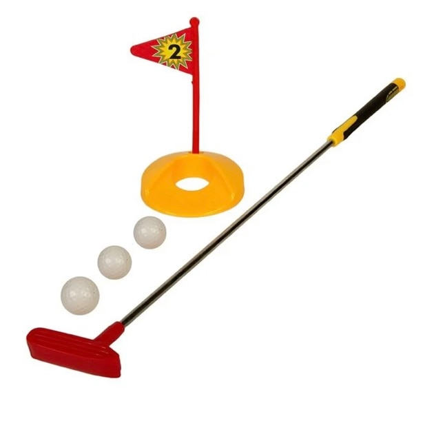 Set golf pentru copii, crosa si minge, multicolor - eMAG.ro