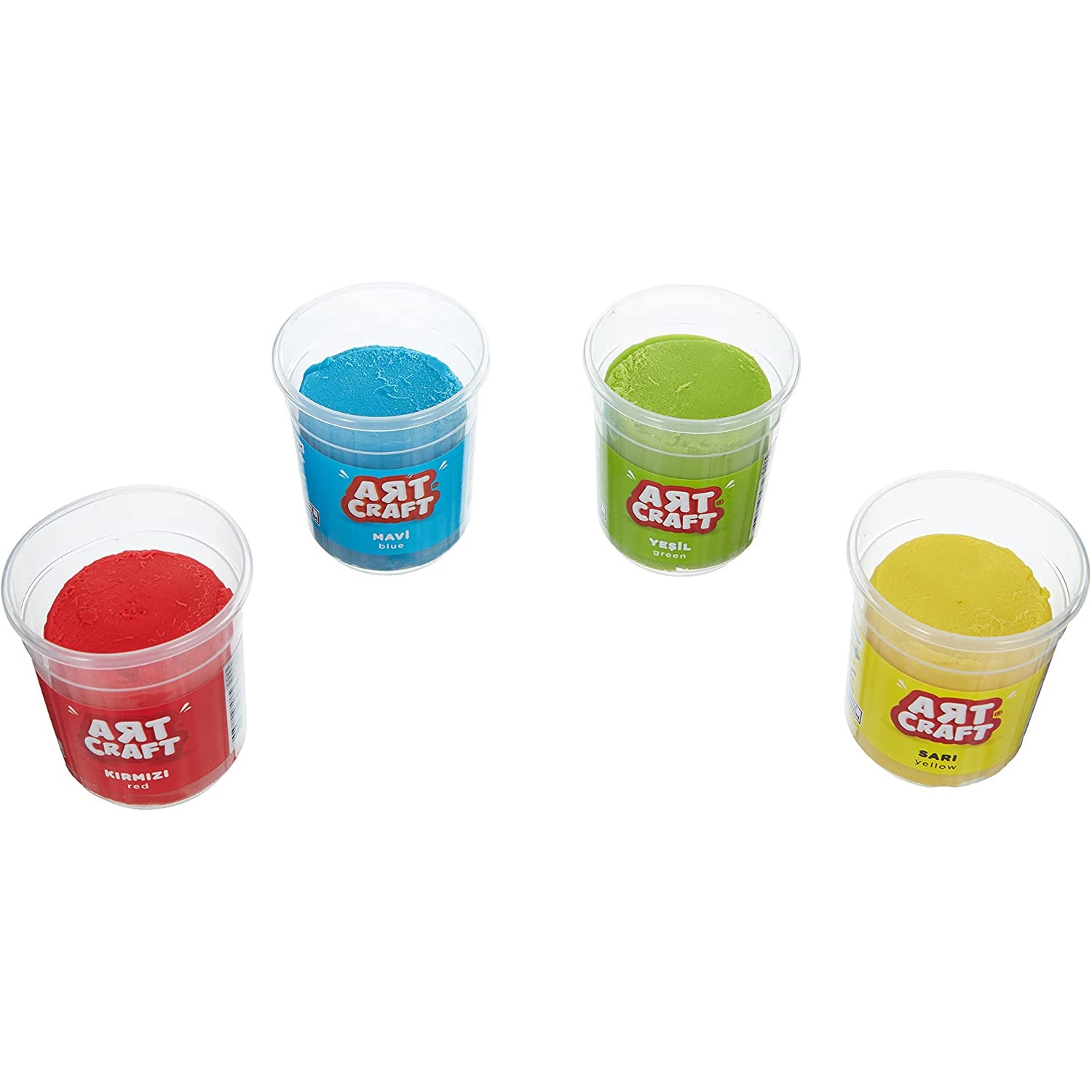 Set Creativ, Plastilina Art Craft, Include 4 Cutii cu Pasta Modelatoare ...