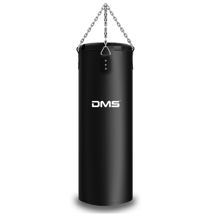 Sac de box, DMS, Piele ecologica, 25 kg, 105 x 28 cm, Negru - eMAG.ro