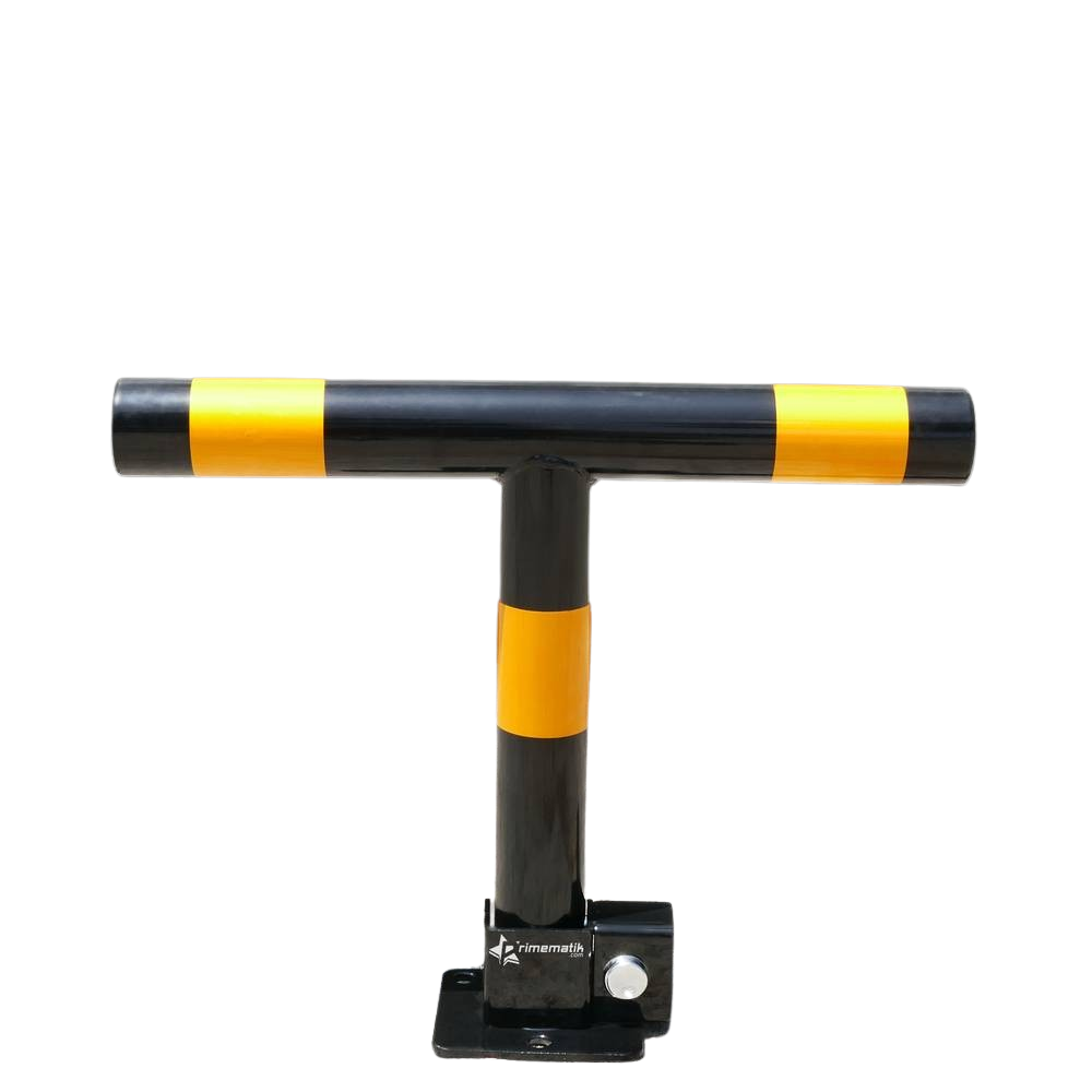 Blocator loc parcare cu cheie, structura ranforsata, tip T, negru ...