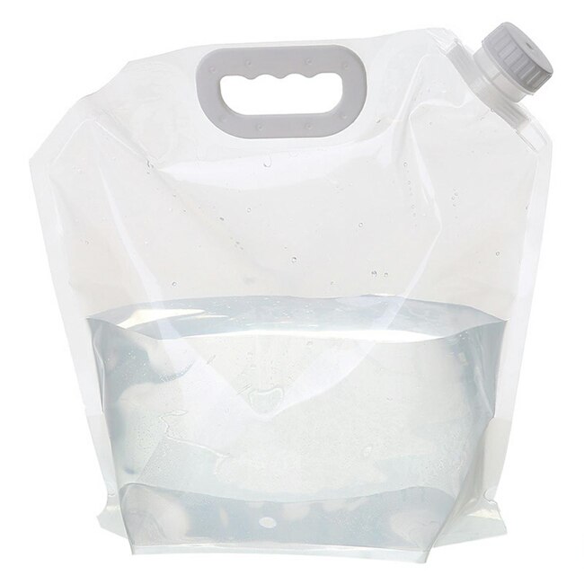 Recipient etans pliabil pentru apa potabila, 10L, transparent - eMAG.ro