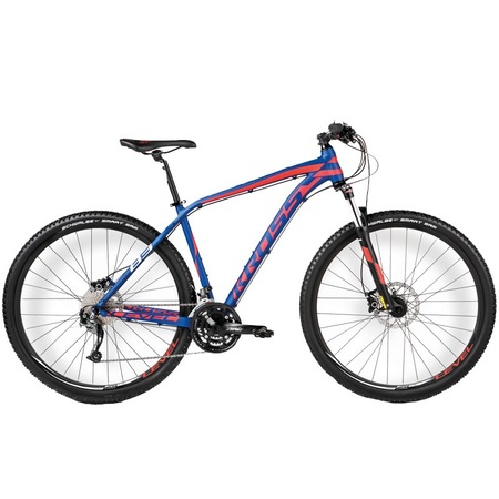 Bicicleta MTB Kross Level B3 29” Albastru/Rosu - eMAG.ro