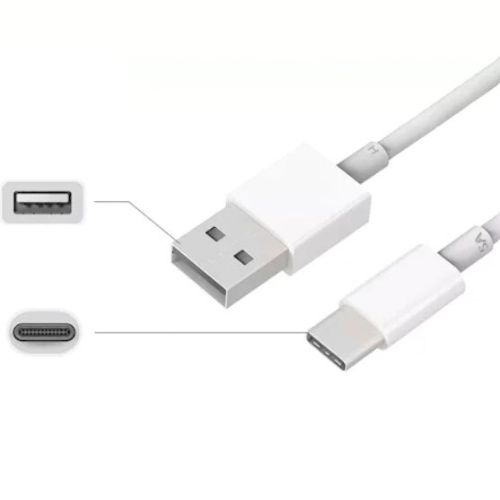 Кабел за данни FOXMAG24, USB Type-C, 5A, 1m, бял - eMAG.bg