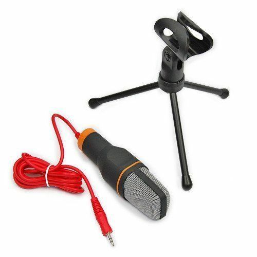 Set microfon cu condensator cu si trepied, Zola, conector jack de 3,5 ...