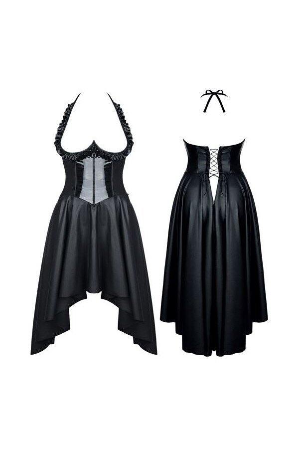 Rochita tip corset piele ecologica CHRISTINE - M - eMAG.ro