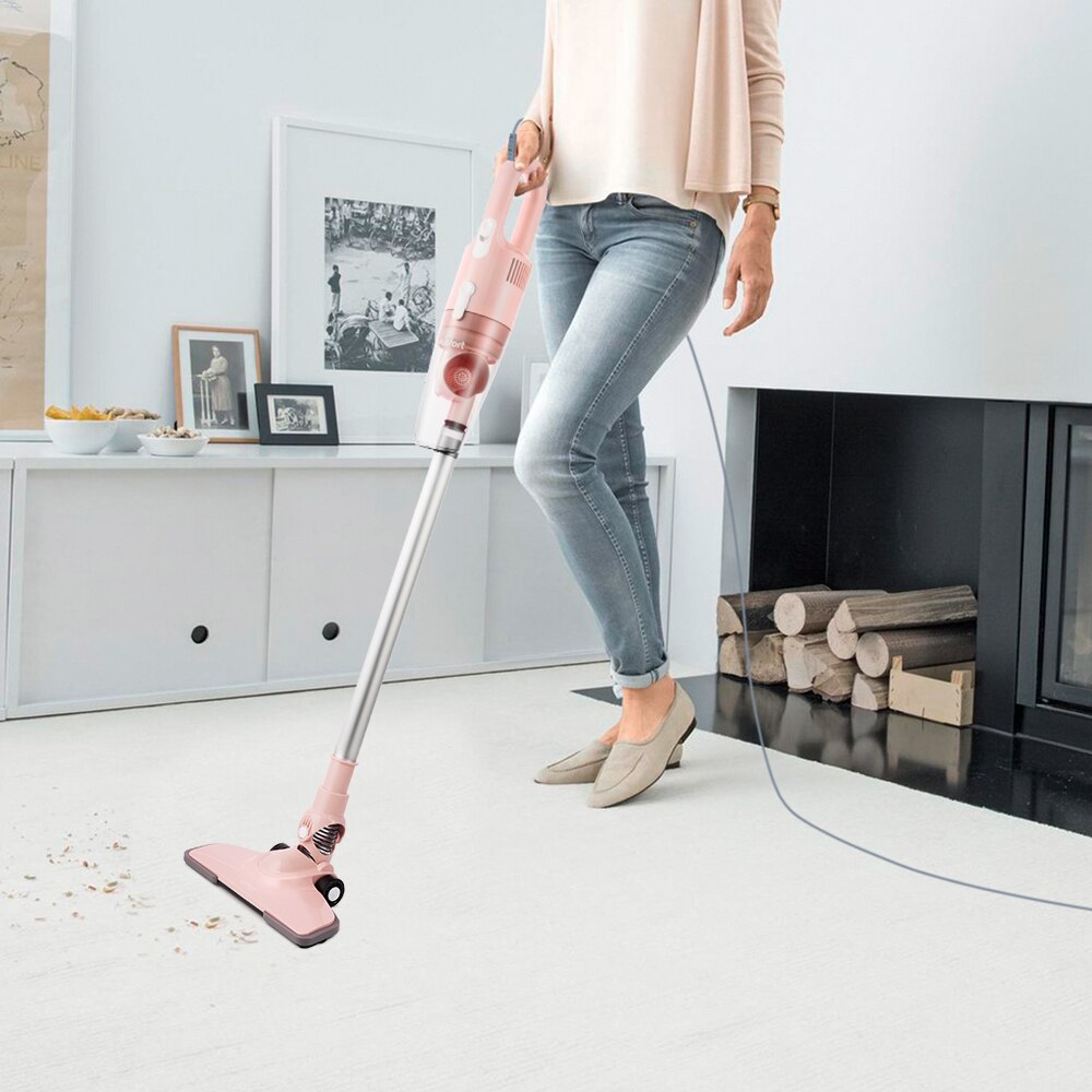 Aspirator vertical Kitfort KT-586-3, 600W, 1.2l, 1.6kg, 23x11x121 cm - eMAG.ro