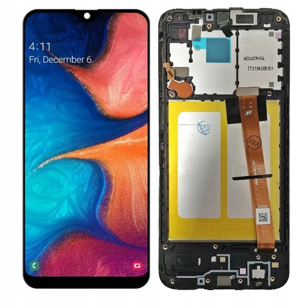 Display LCD telefon, Compatibil cu Samsung A20e, Negru - eMAG.ro