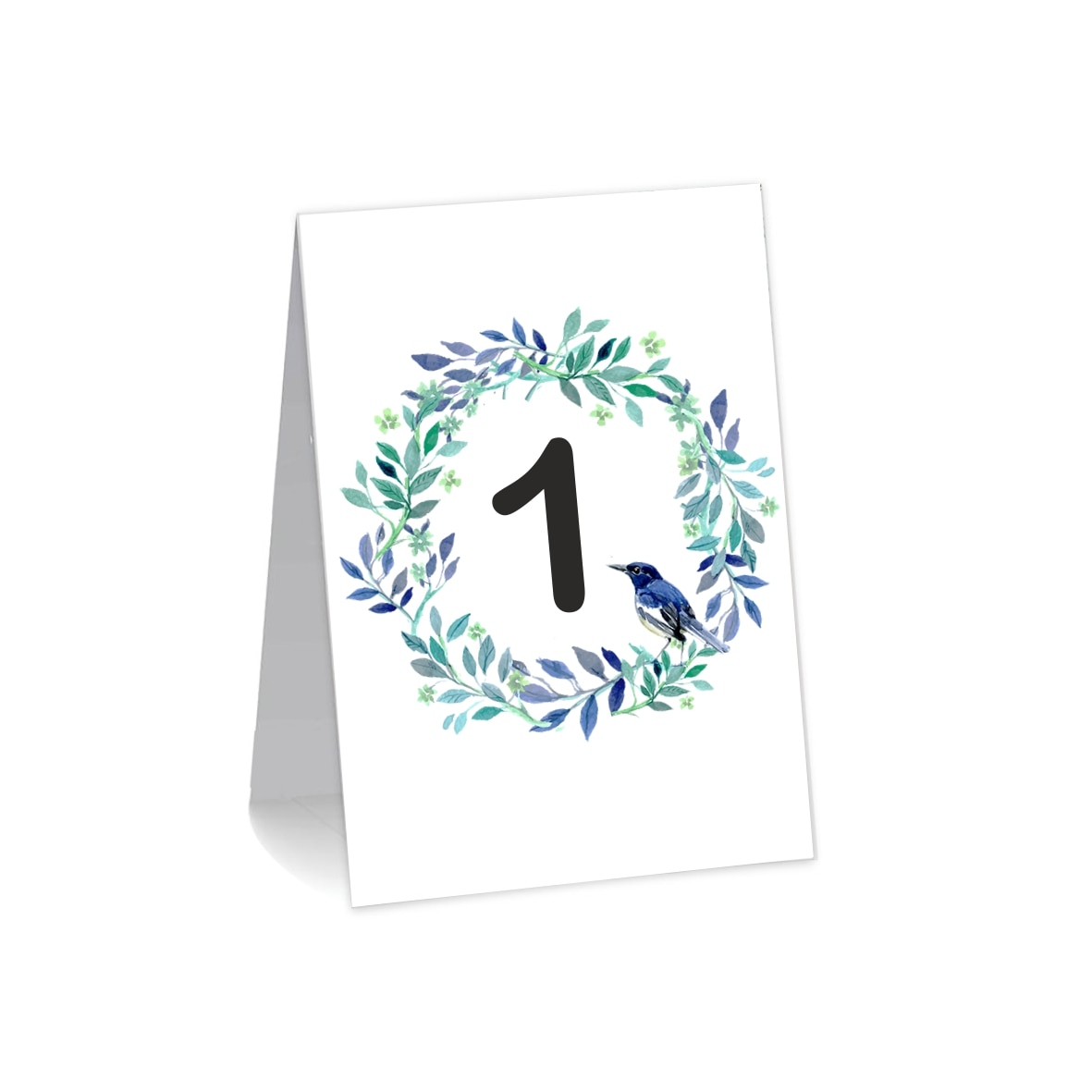 Numar de masa, Nunta, Model NRN4, Carton, Alb - eMAG.ro