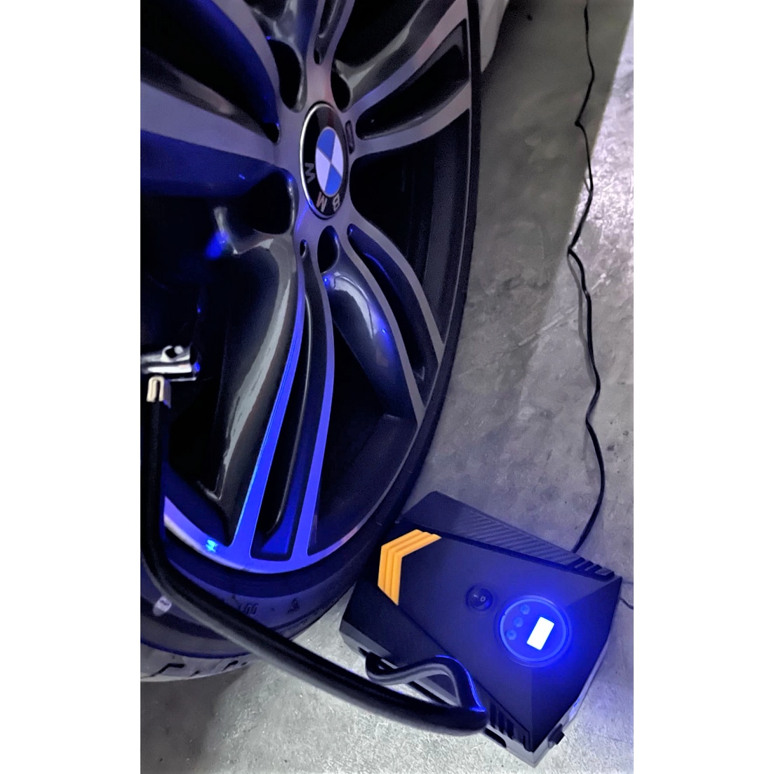 Compresor Auto 12V, Dc-150 Psi, Putere nominala 120W, Manometru Digital ...