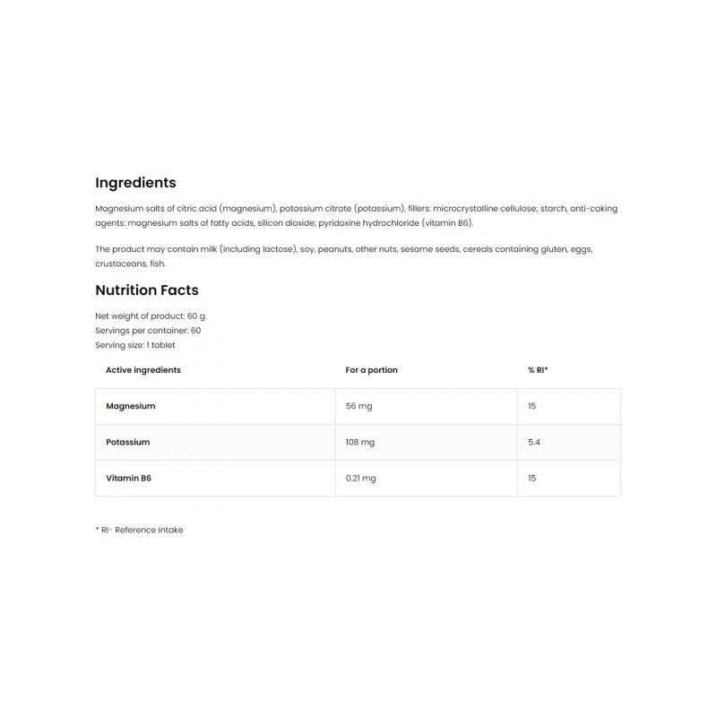 OstroVit Anti Cramp Max Magnesium - 90 Tablete - eMAG.ro