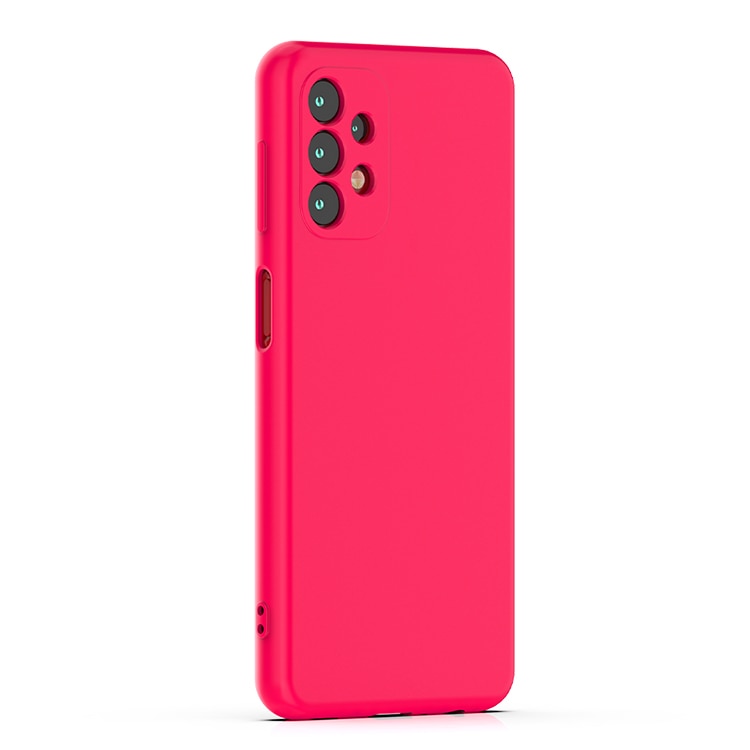Husa Liquid soft touch compatibila cu Samsung Galaxy A32 5G, Hot Pink ...