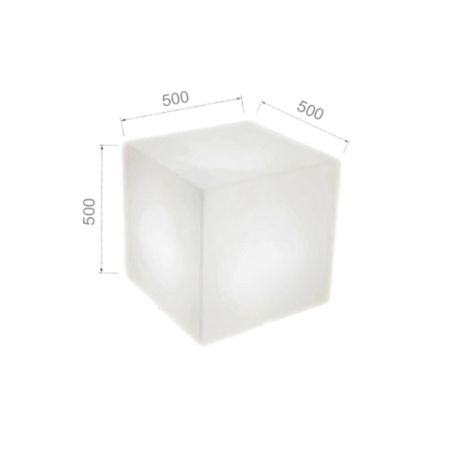 Masa tip cub, polietilena, alb, 50 cm - eMAG.ro