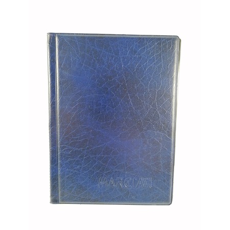 Clasor, Marcia, tip album monede, cu 108 spatii mixte, albastru, 12.5 x ...