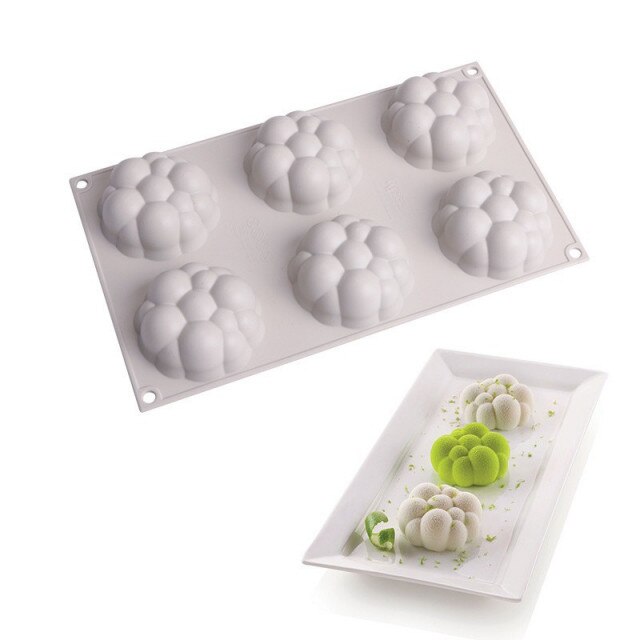 Forma silicon pentru prajitura, 6 Bubble Cloud - eMAG.ro