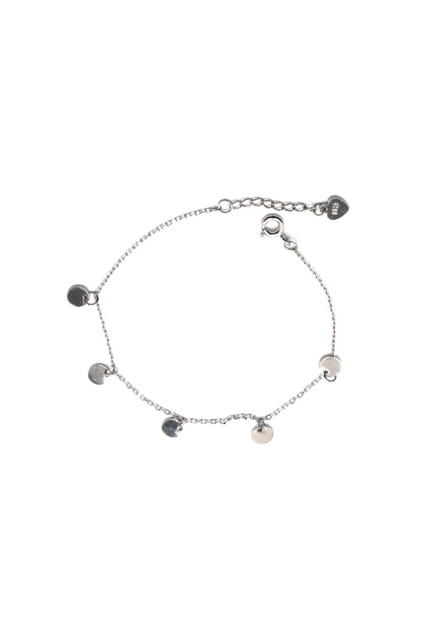 Bratara de dama cu banuti, Argint 925, Elemente Argintii - eMAG.ro
